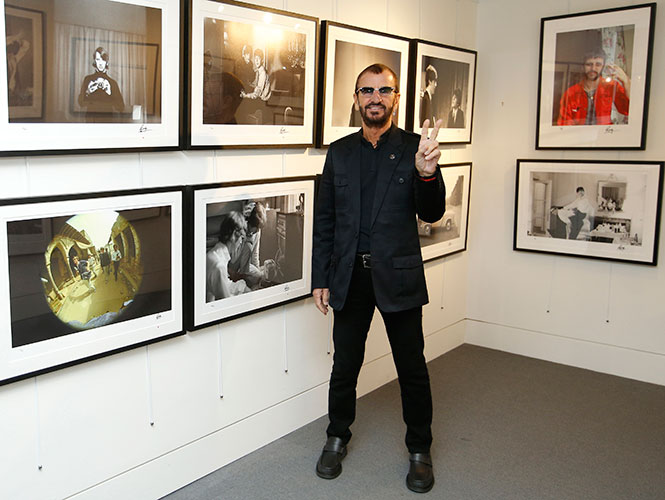 Ringo Starr exhibe sus fotos en la National Portrait Gallery