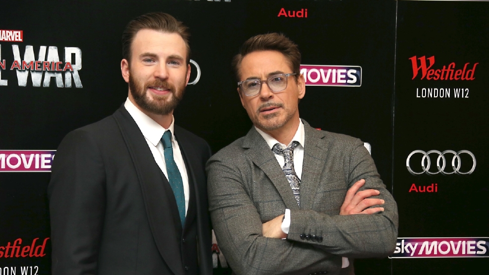 ¡Bromance! Así despidió Robert Downey. Jr a Chris Evans del UCM